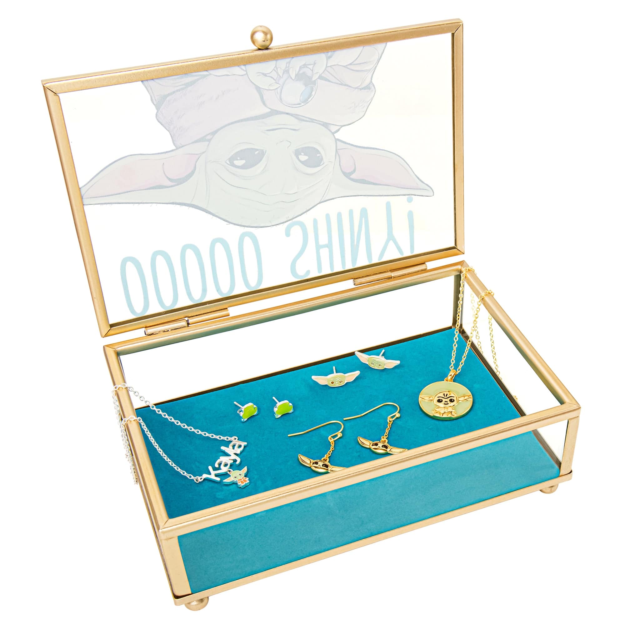 The Mandalorian Grogu Shiny Jewelry Box | Sally Rose